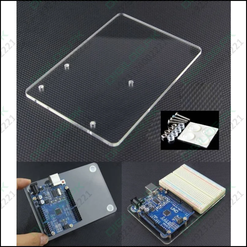 Arduino Uno Acrylic Experimental Board Platform Education